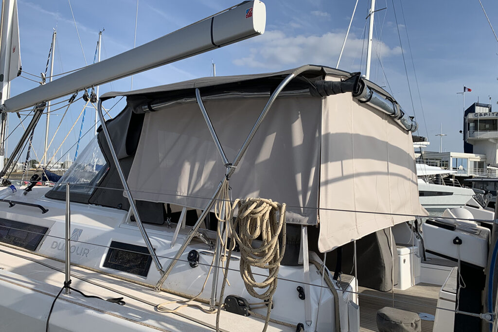 Cockpit shades for Sailing boat | NVequipment