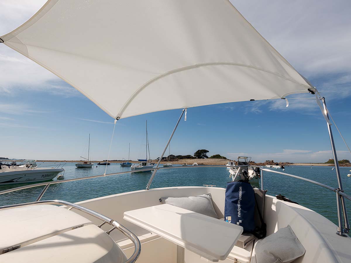 Se protéger en mer | Taud de soleil pour bateau NVequipment