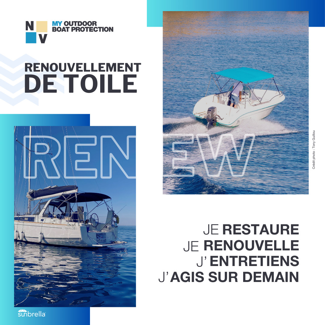 Opération renouvellement de toile du 3 au 24 mars 2025 | NVequipment
